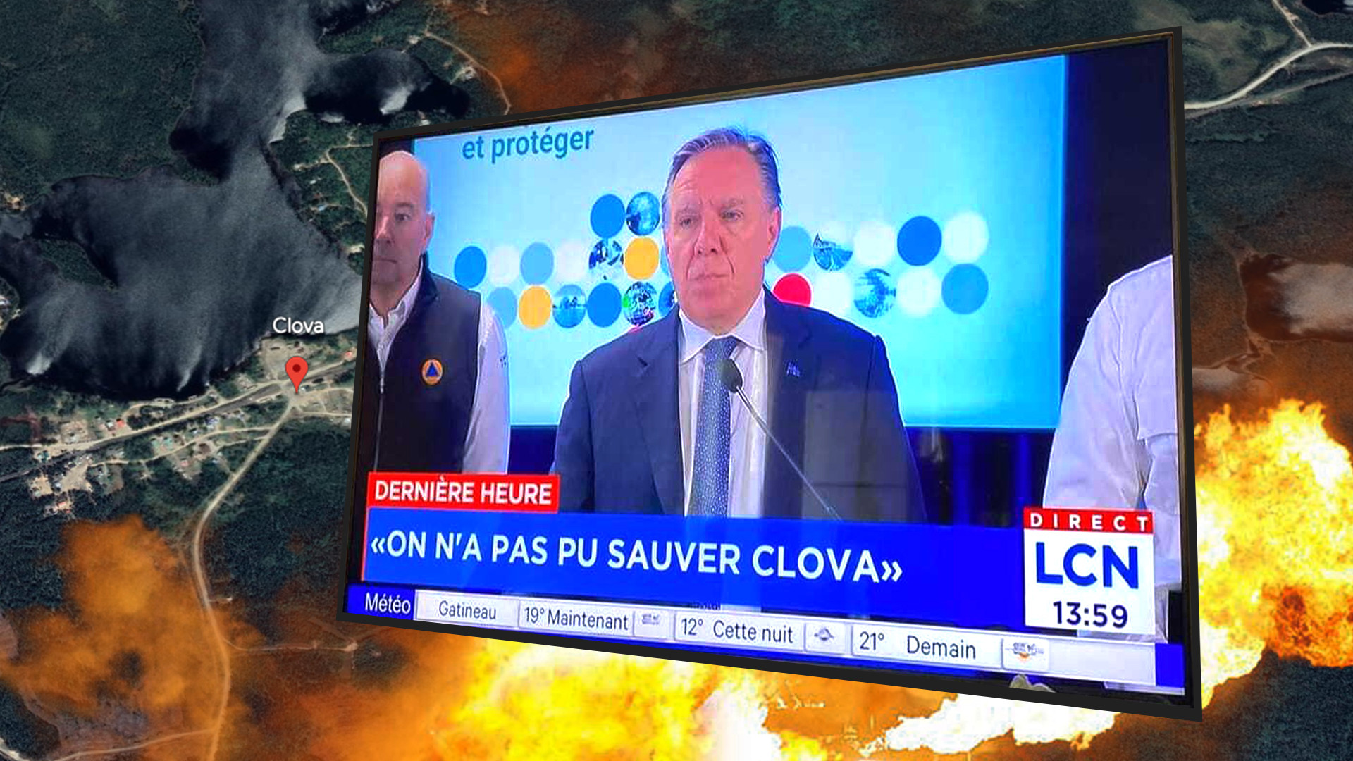 Des nouvelles de Clova, le fameux village qui était censé brûler | URBANIA