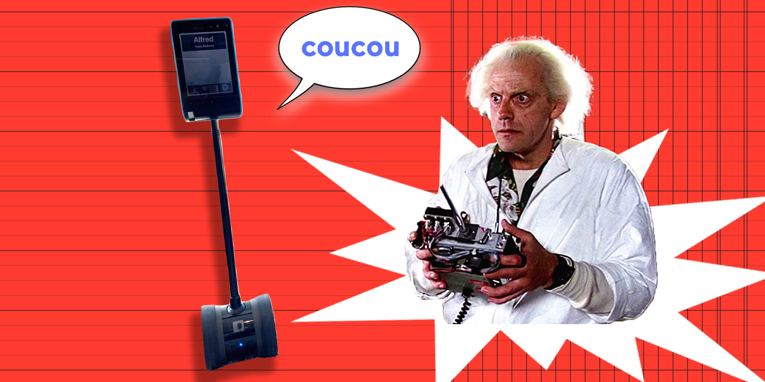 Alfred le robot a pris ma place au bureau | Quatre95