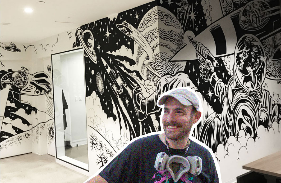 L’art inspiré des bandes dessinées avec Jason Wasserman | URBANIA