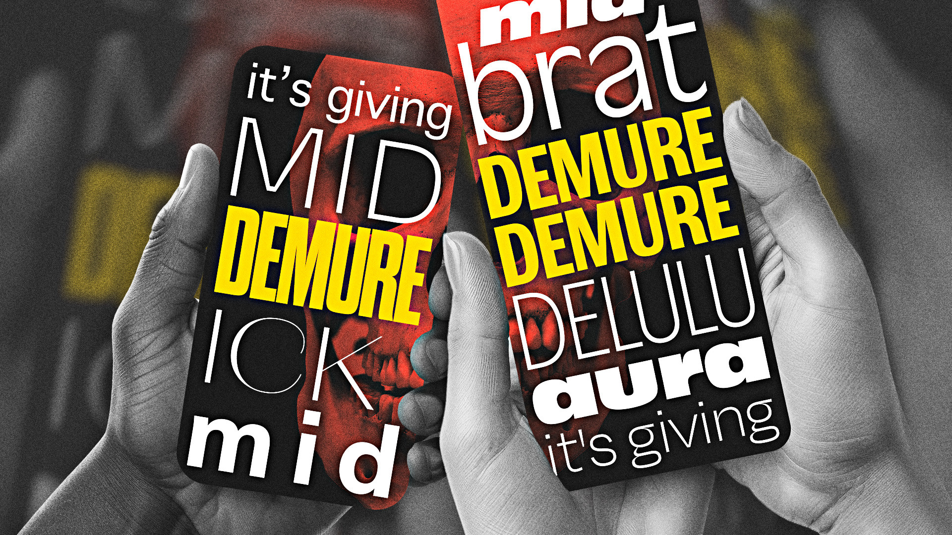« Demure », « brat », « delulu » : quand Internet parasite notre ...