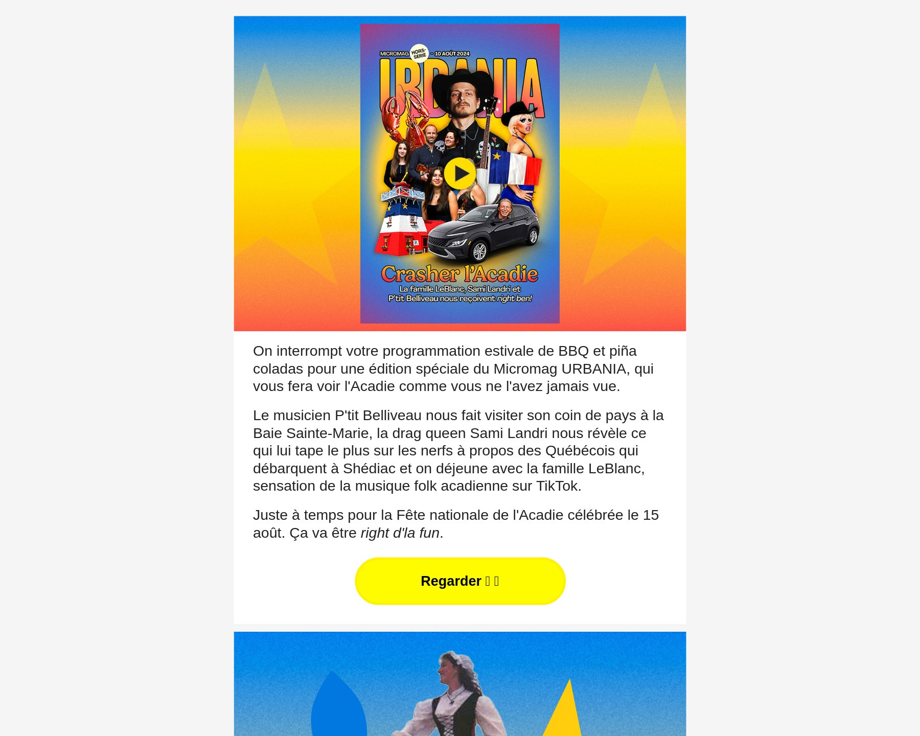 Crasher l'Acadie avec P'tit Belliveau, Sami Landri et la famille ...